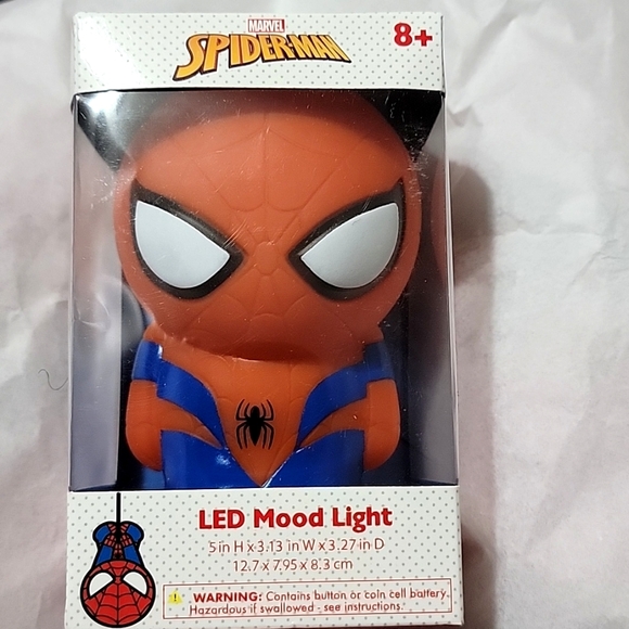Marvel | Toys | Nwt Marvel Orange Spiderman Action Figure Led Mood ...
